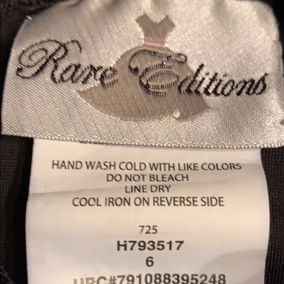 Rare Editions | Dresses | Rare Editions Redblack Dress | Poshmark